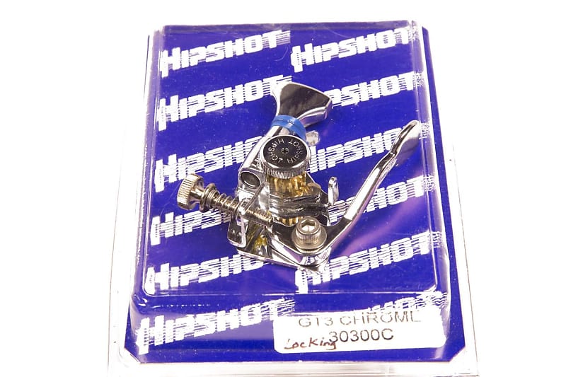 Hipshot Locking Guitar Xtender Open Gear Chrome 6GL1C | Reverb