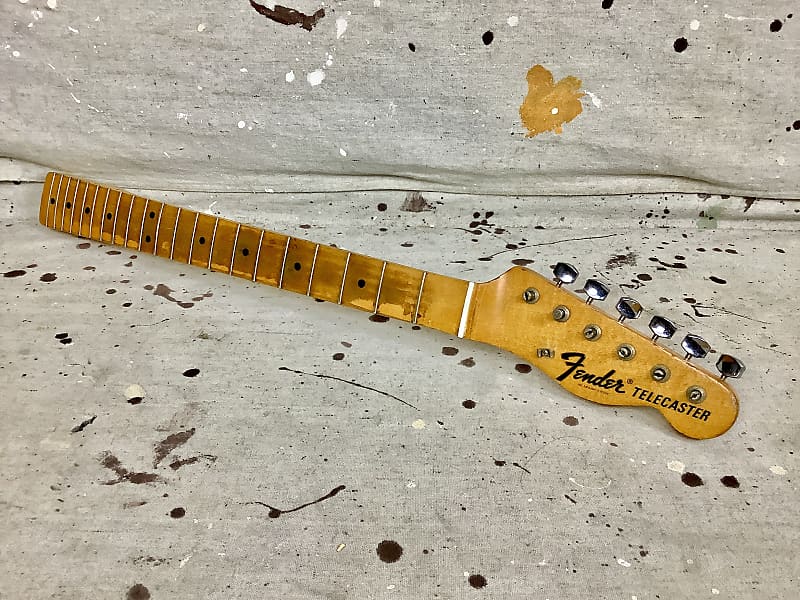 1967 Fender Telecaster Neck Maple Cap with Original Tuners & | Reverb