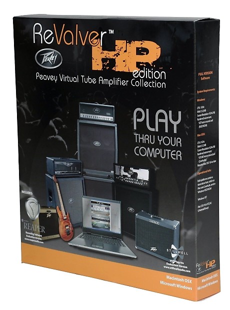 Peavey ReValver HP Virtual Tube Amplifier Collection Effects | Reverb