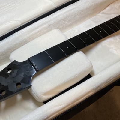 Modulus Quantum 5 Graphite Bass Guitar Neck, Q5, Fretless | Reverb