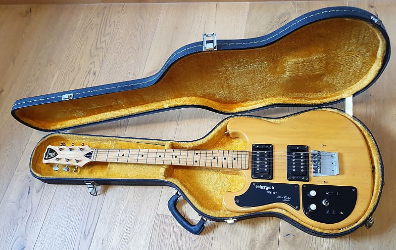 Shergold Meteor DeLuxe Lefthand 1979 with case | Reverb