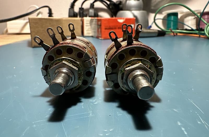 Allen Bradley 600 Ohm Dual Pot Attenuator - Type J 95705 1176 | Reverb