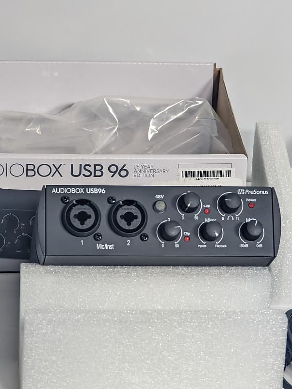 PreSonus USB Audiobox 96 USB Audio Interface - 25th | Reverb