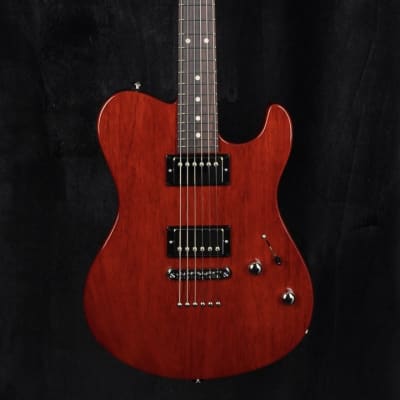 Suhr Oso Mahogany in Transparent Red with TP6 Stoptail Bridge | Reverb