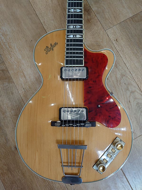 Hofner Club 60 Circa 1963 Natural Gloss | Reverb
