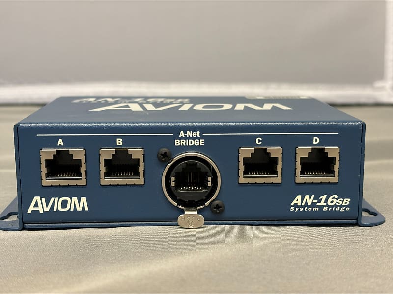 Aviom AN-16SB 2000s - blue | Reverb