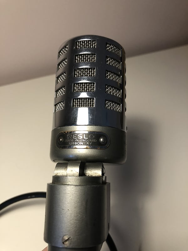Reslo RV British Ribbon Microphone (all original) | Reverb