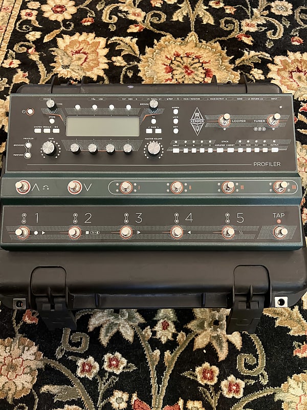 Kemper Profiler Stage Floorboard Amp Profiler W/ HARD CASE & | Reverb