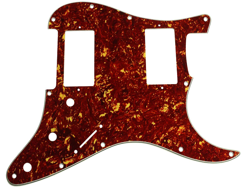 HH/HSH Stratocaster pickguards for USA/Mexican - Red | Reverb UK