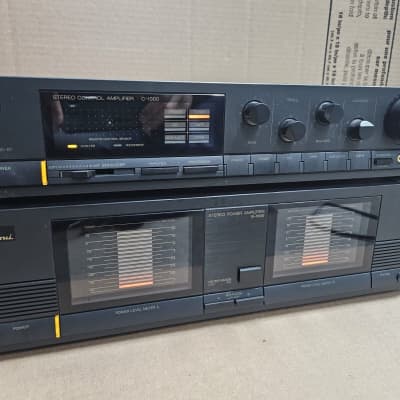 Sansui B-1000 Stereo Power Amplifier & C-1000 Stereo Control | Reverb