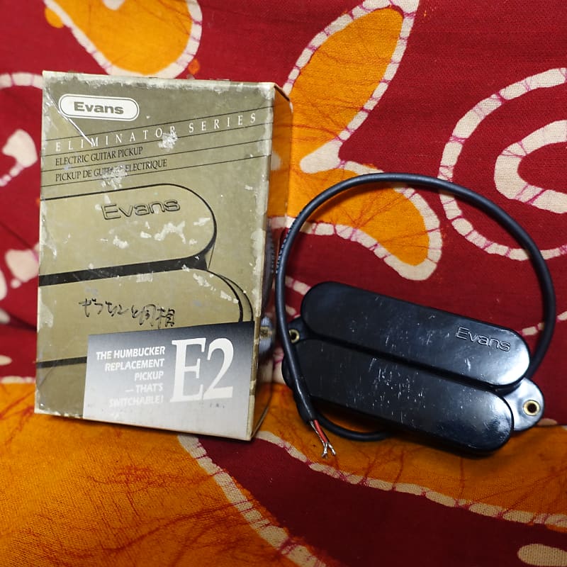 Evans Eliminator 2 Lead Black #2 w/Box | Reverb Australia