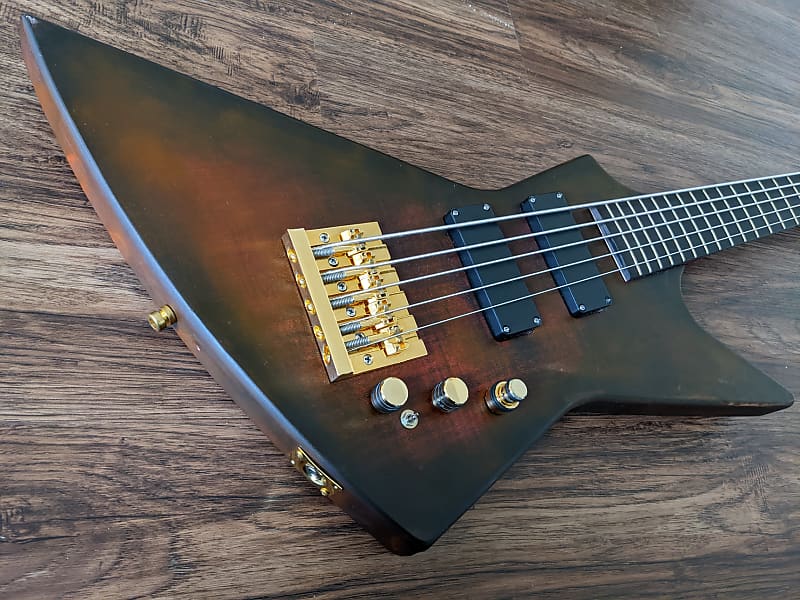 Ox Blood 5 String Explorer | Reverb