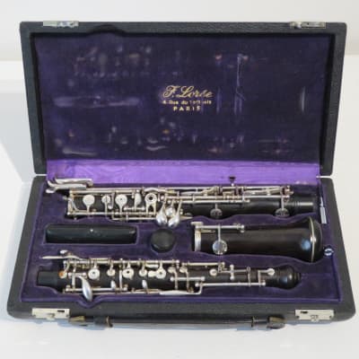 1978 F.Loree Dual System Oboe with Case and Carry Case | Reverb