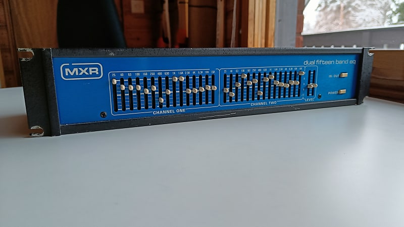 MXR 124 dual fifteen band equalizer 1975-1980 | Reverb