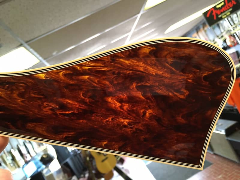 Real Celluloid Tortoise Custom pickguard for Gibson L-5 | Reverb