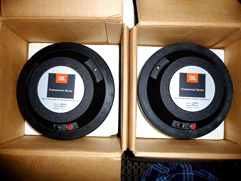 Brand New/Open Box JBL 2445J - Unused- 1 Pair 2445J Pro | Reverb