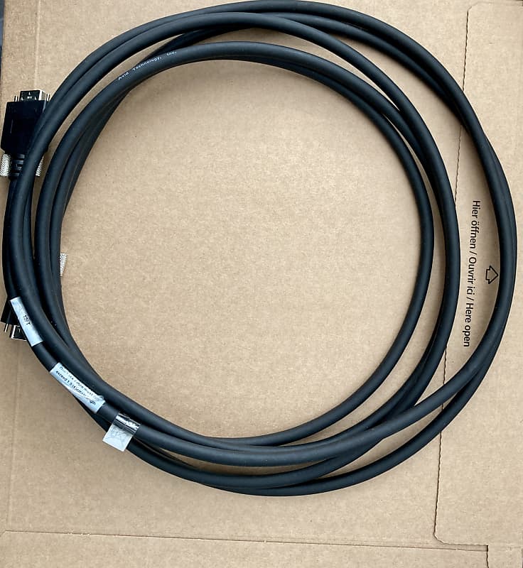 Avid Digidesign Pro Tools Mini DigiLink cable 12 ft - 3m | Reverb UK