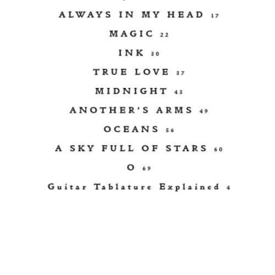 Coldplay - Ghost Stories Guitar Recorded Version | Reverb