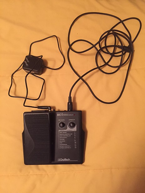 Rare Digitech MC2 Continuous Controller Pedal, MIDI Pedal | Reverb