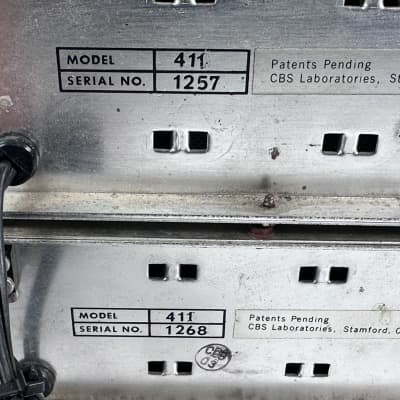 CBS Laboratories FM Volumax 411 Stereophonic Peak Limiter | Reverb