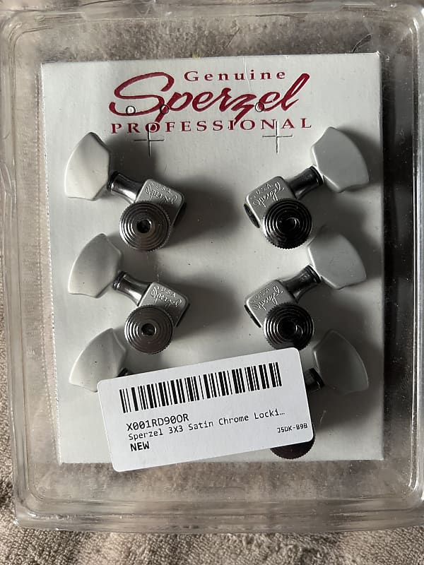 Sperzel Locking tuners Satin chrome | Reverb