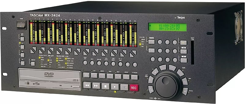 TASCAM MX-2424 professional 24-track and 24-bit Hard Disk | Reverb