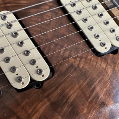 VIK Saviour 7 FF - Master Grade Pale Moon Ebony/Flame Walnut | Reverb