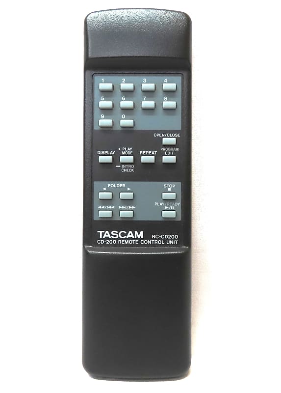 Original OEM Tascam RC-CD200 Remote Control For Tascam CD-200 | Reverb