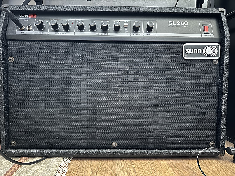 Sunn SL260 60W Amplifier with footswitch | Reverb