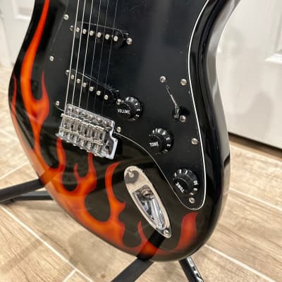 Fender Stratocaster FSR Hot Rod Flames Factory Paint - Hot | Reverb