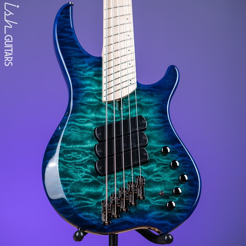 Dingwall Combustion 5-String Bass Whalepoolburst Gloss | Reverb UK