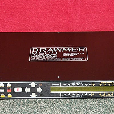 DRAWMER M500 Dynamics FX Processor | Reverb