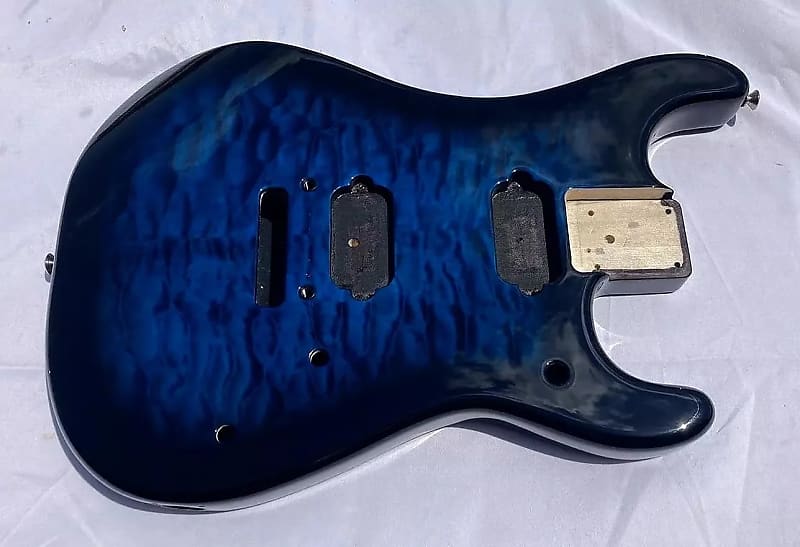 EVH 5150 STANDARD DELUXE QM "CHLORINE BURST" FLOYD ROSE | Reverb