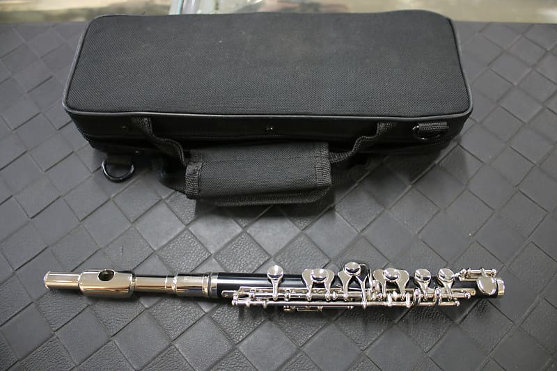 Merano Student Beginner Piccolo Matte Black With Case | Reverb