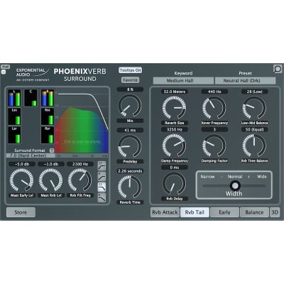iZotope Exponential Audio PheonixVerb Surround - Algorithmic | Reverb