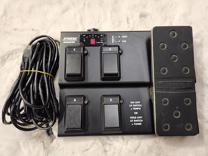 Used Line 6 FBV Express MKII Footswitch w/cable | Reverb