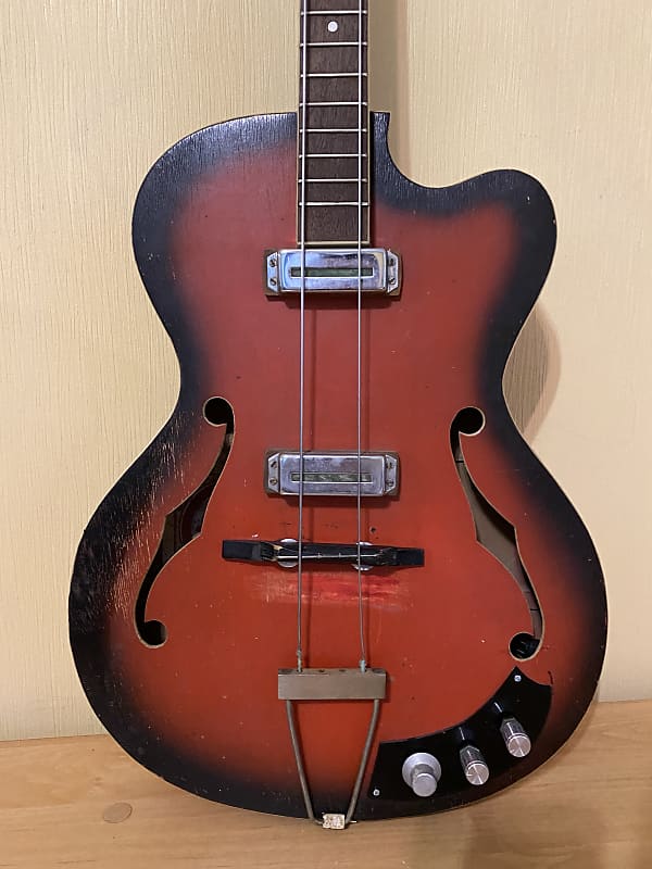 Lvov USSR Soviet Bass Guitar Vintage and Rare | Reverb