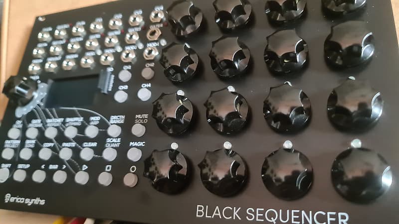 Erica Synths Black Sequencer - Black | Reverb
