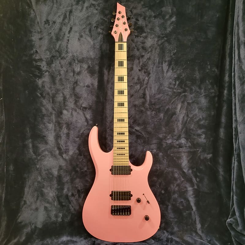 2018 Kiesel DC700H 7 String Pink | Reverb