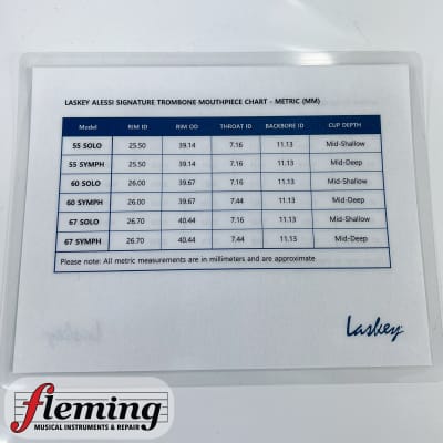 Laskey Trombone Alessi Signature Series 60 SYMPHONY | Reverb