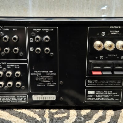 Sansui AU-919 Restored Fully Documented! | Reverb