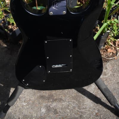 Red and Black Randy Jackson Diamond Electric Guitar | Reverb