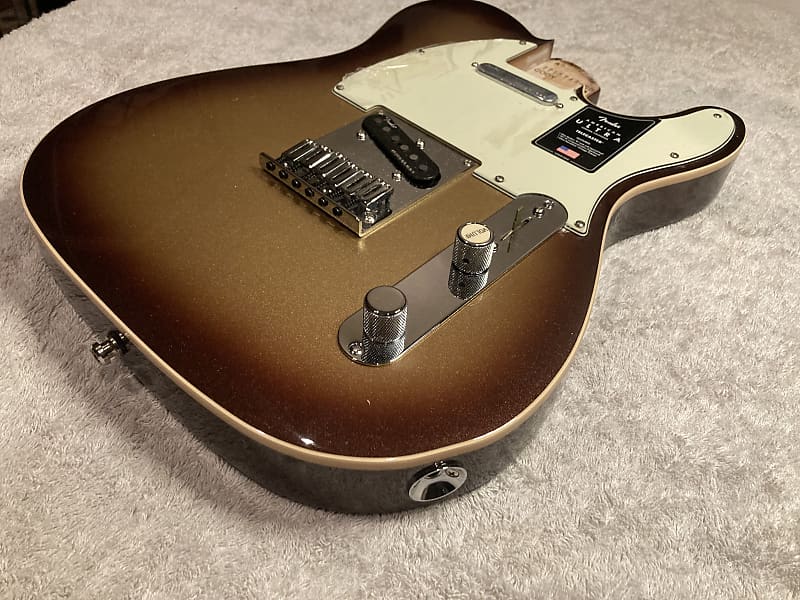 Genuine Fender 2023 USA ULTRA Telecaster ”Mocha Burst” | Reverb UK