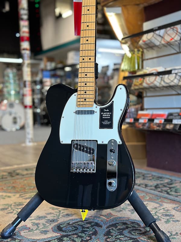 Fender Player II Telecaster, Maple Neck, Black W/ Free | Reverb