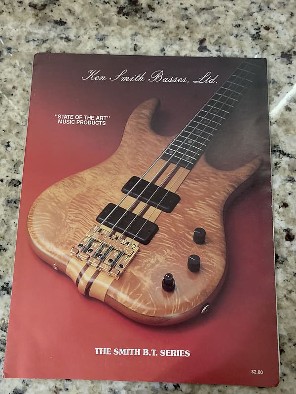 Ken Smith Flyer Brochures 80's B.T 4 5 6 Custom Burner | Reverb