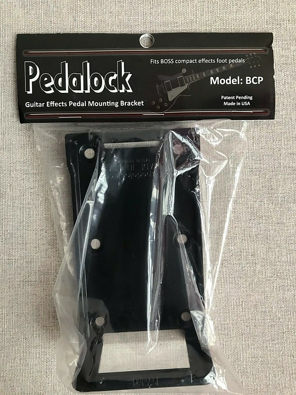 Pedalock BCP Boss Effects Pedal Mounting Bracket - Brand New! | Reverb