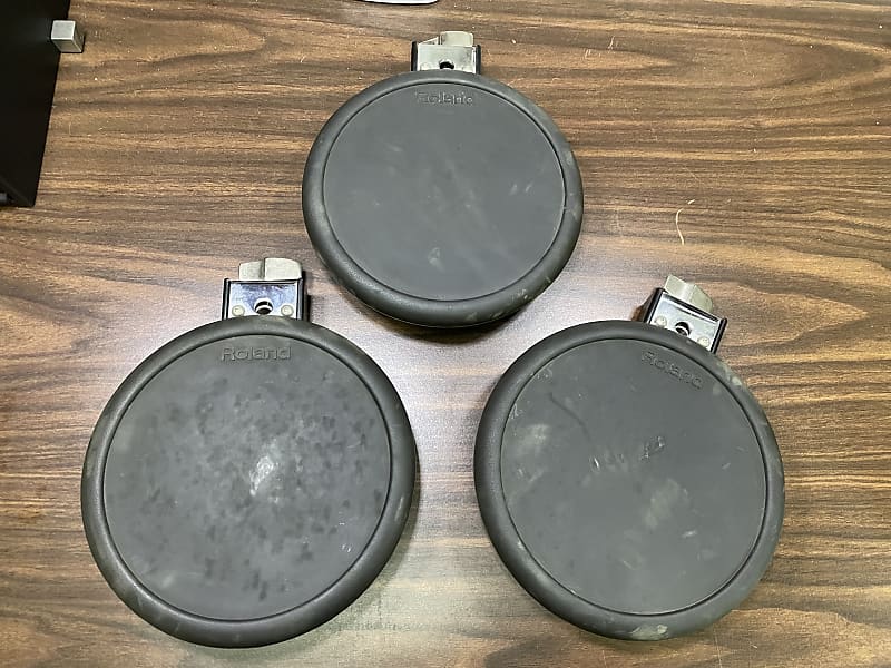 Roland PD-8 Dual Trigger V-Drum Pads 3 Pack JX55799, JX55730, | Reverb