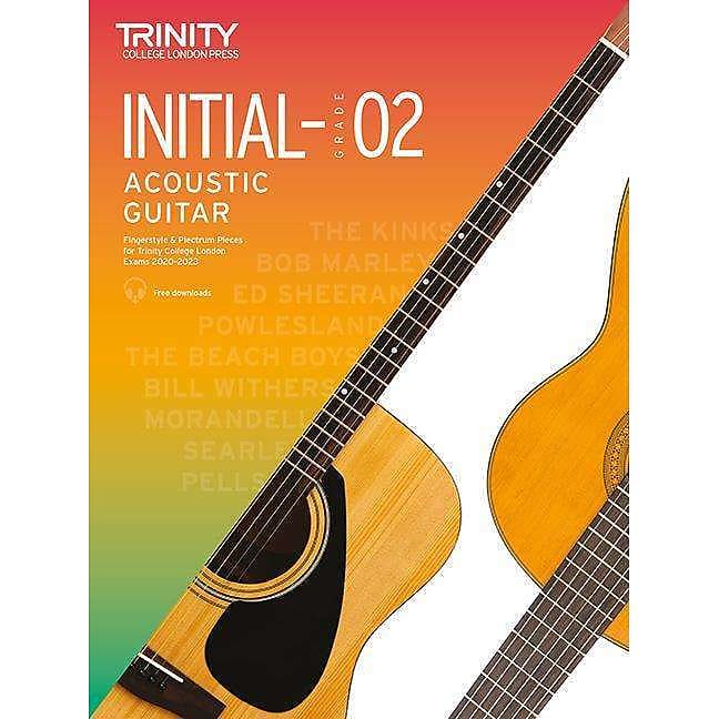 Trinity Graded Acoustic Guitar Books (2020 - 2023) Initial to | Reverb