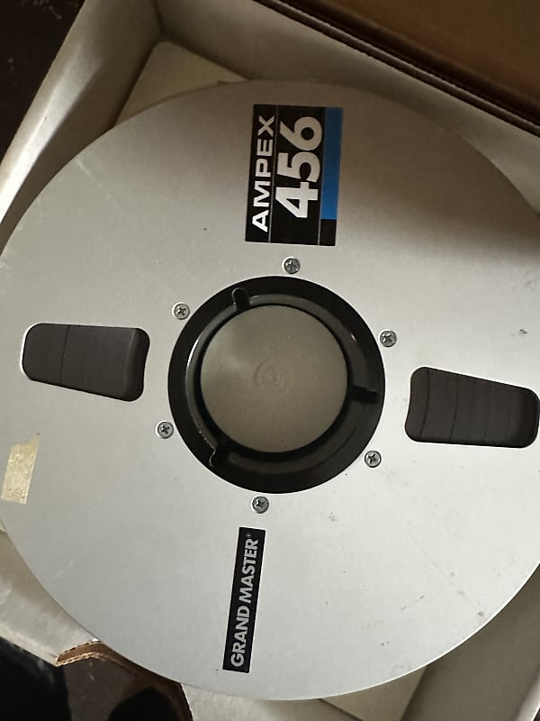 Ampex Grandmaster 456 2" Master Audio Tapes 90s | Reverb