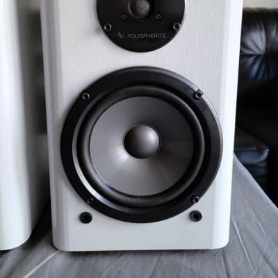 Infinity RS 2001 Bookshelf Speakers - Custom White | Reverb